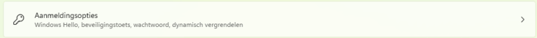 Windows Hello pincode veranderen op Windows 11 - Van der Toorn & Geertse